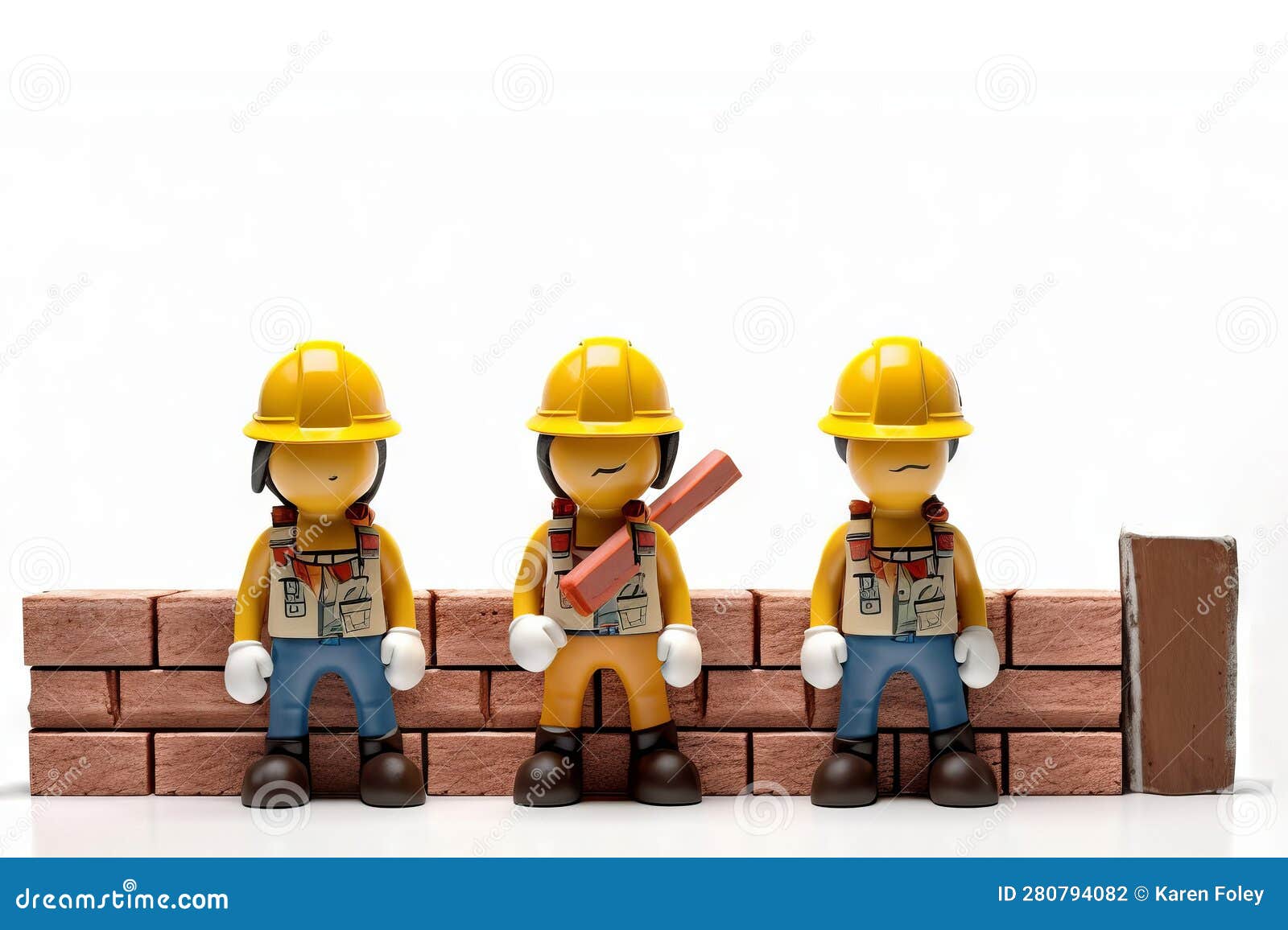 Construction crew stock photo. Image of white, builder - 280794082