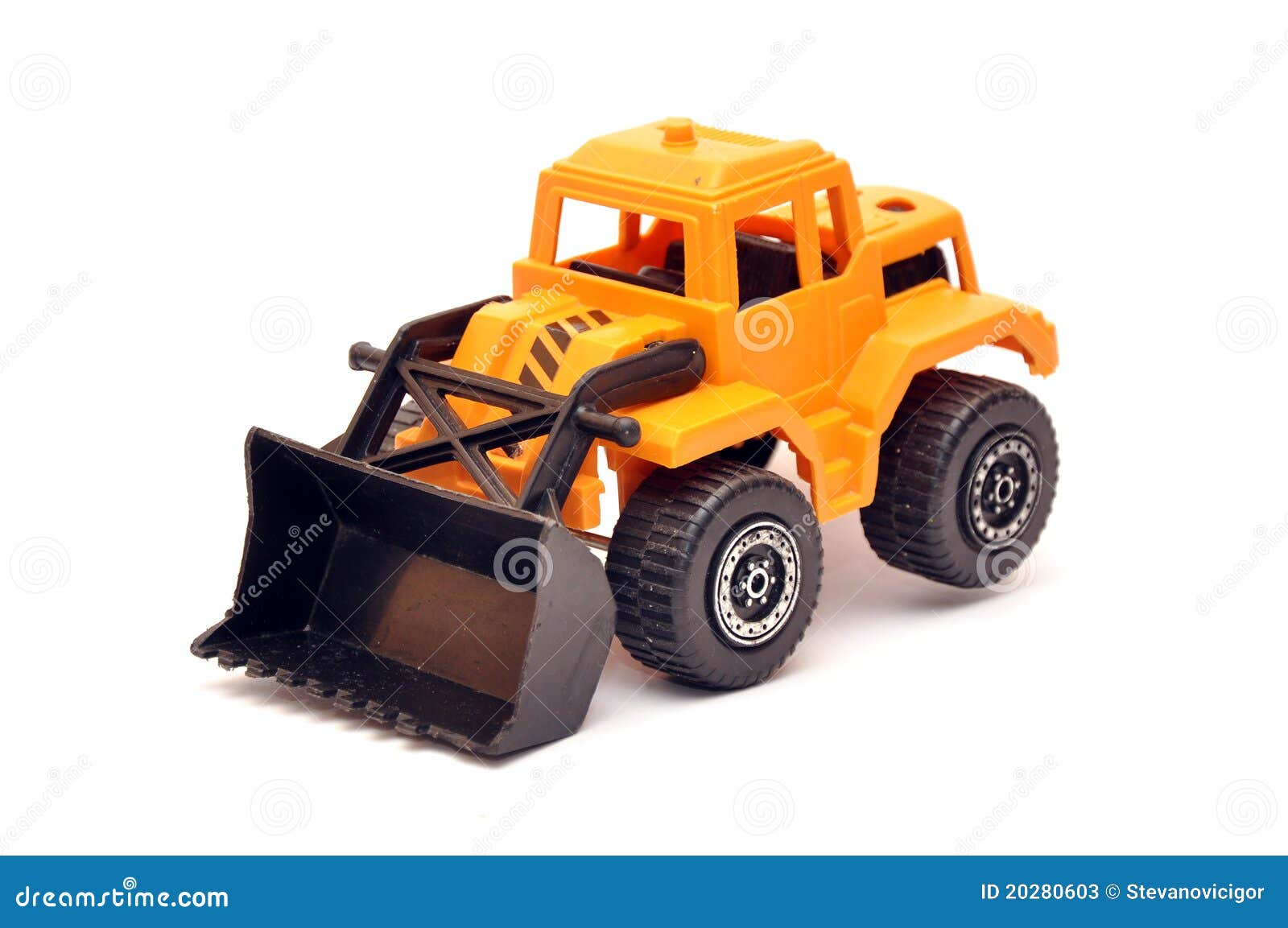 Toy digger stock image. Image of diggers, constructions - 20280603