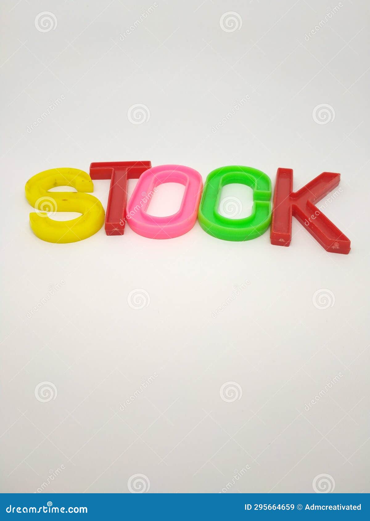 Toy display letters stock image. Image of text, lighting - 295664659