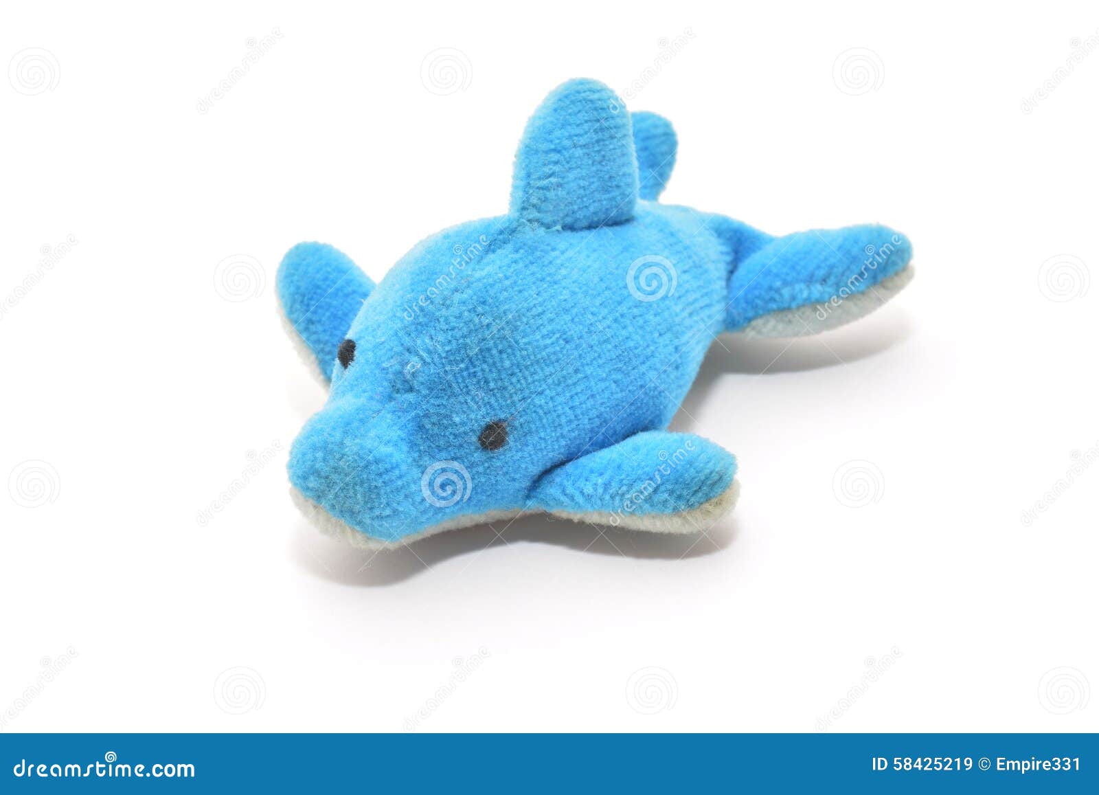 Toy dolphin stock image. Image of furry, animal, plush - 58425219