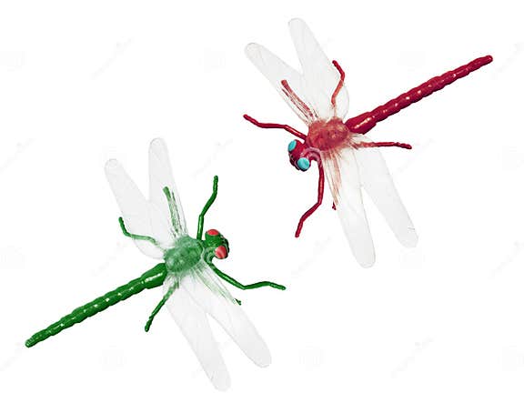 Toy Dragonflies stock image. Image of fight, flies, dragonflies - 27859147