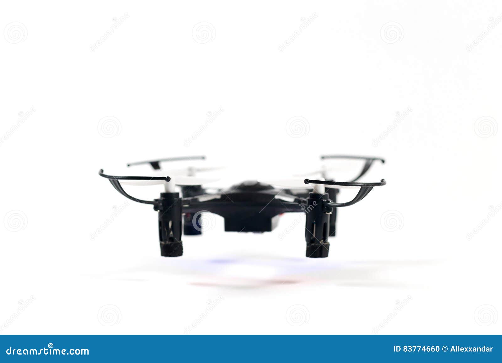 Toy Drone Quadrocopter. Remote Controlled Quadcopter Drone. Stock Photo ...