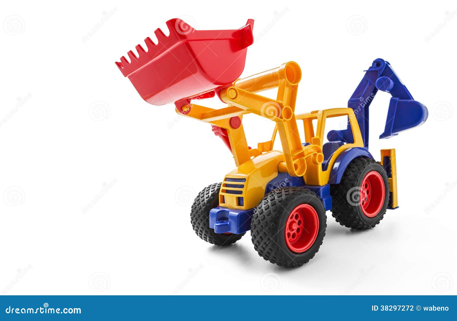 Toy Earthmover stock photo. Image of equipment, dredge - 38297272