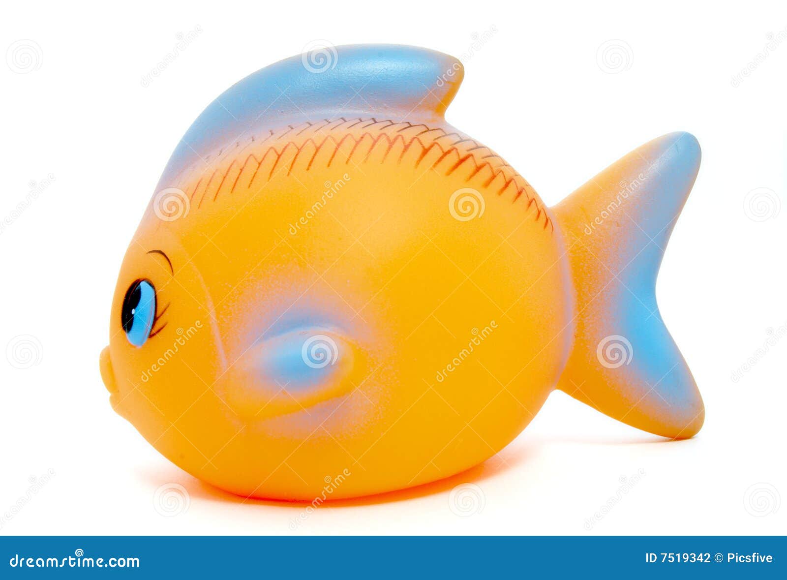 Toy fish 3 stock photo. Image of childish, artificial - 7519342