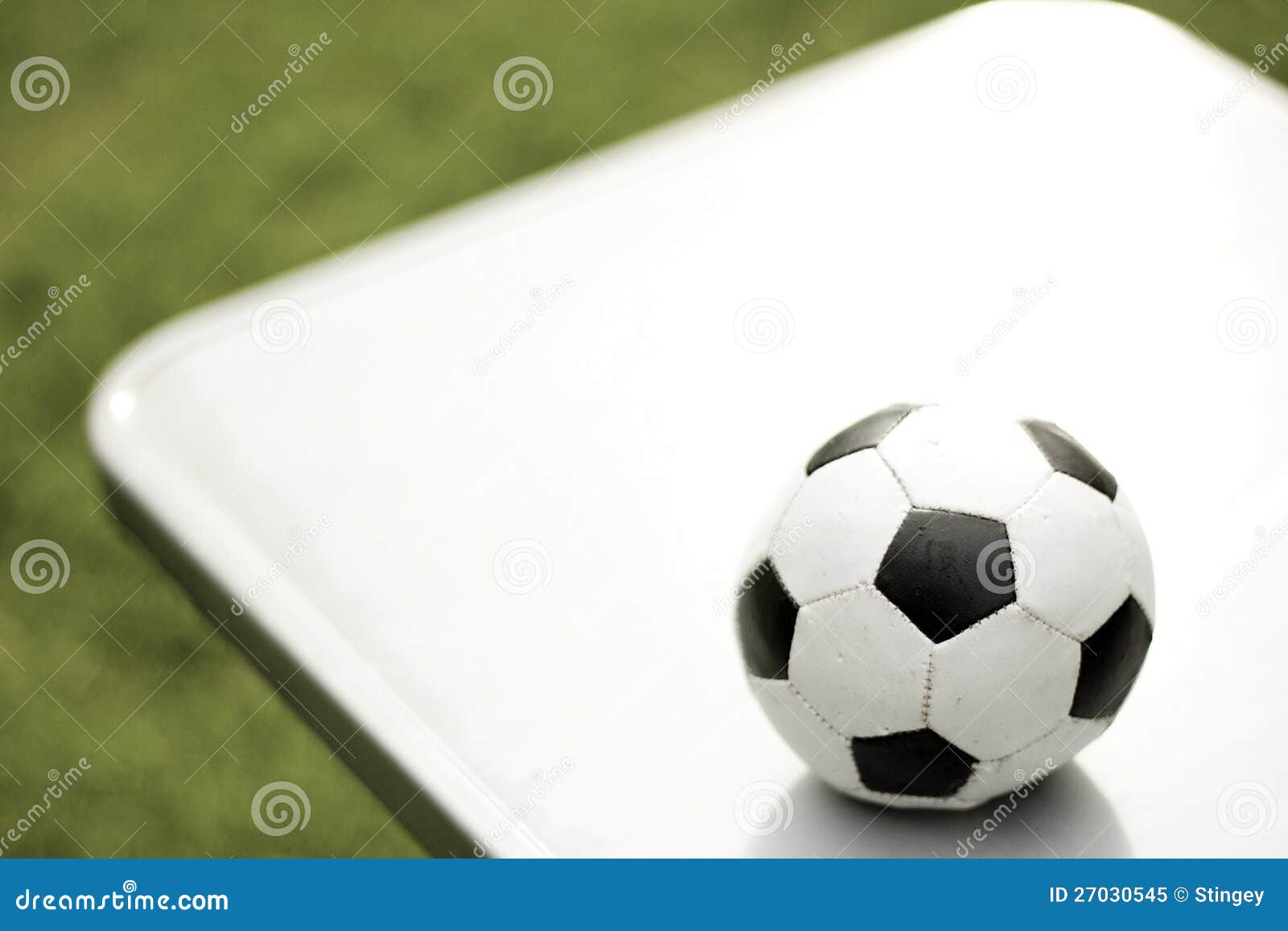 Toy Football stock image. Image of ball, soccer, chew - 27030545
