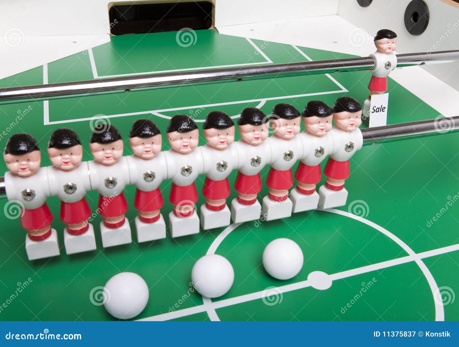 Toy football players stock image. Image of plastic, leisure - 11375837