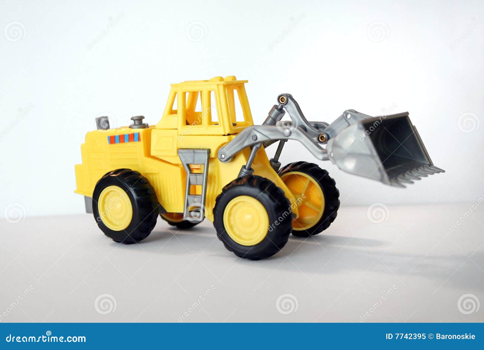 Toy Front Loader Picture. Image: 7742395