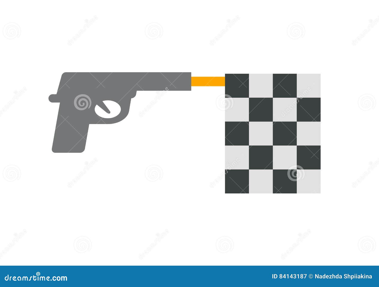 Toy Gun illustration de vecteur. Illustration du début - 84143187
