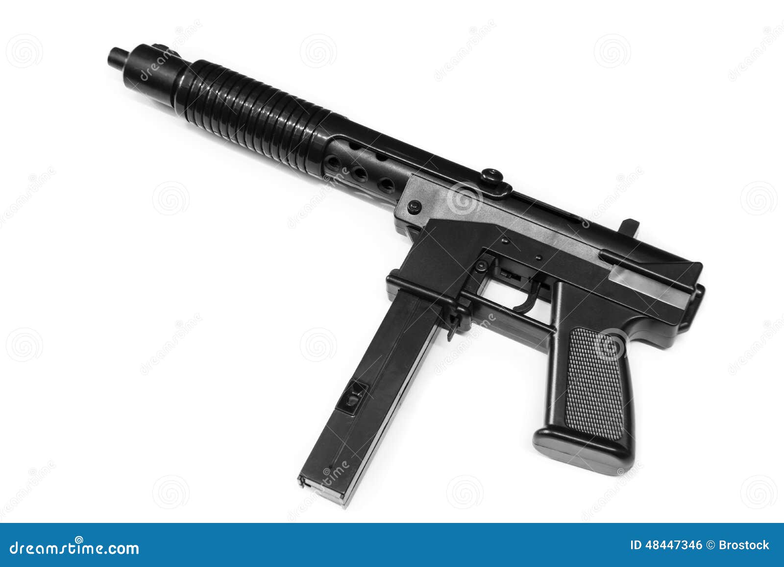 Toy gun stock photo. Image of obsolete, single, nisolated - 48447346