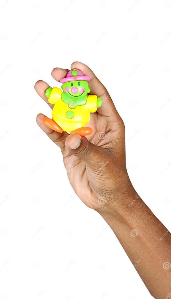 Toy with hand stock image. Image of magnetic, hand, abstract - 12665917