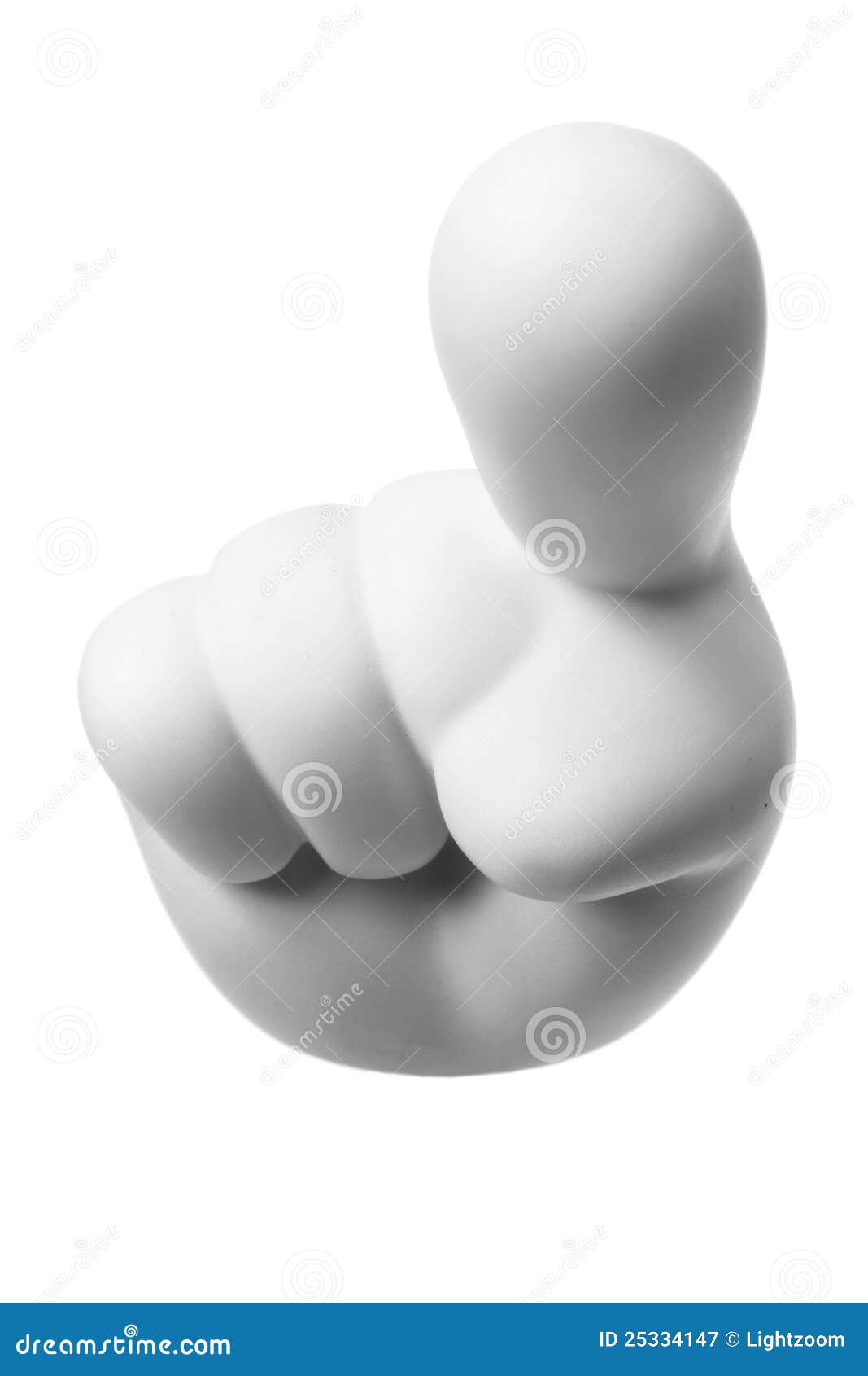 Toy Hand stock image. Image of signal, miniature, forefinger - 25334147