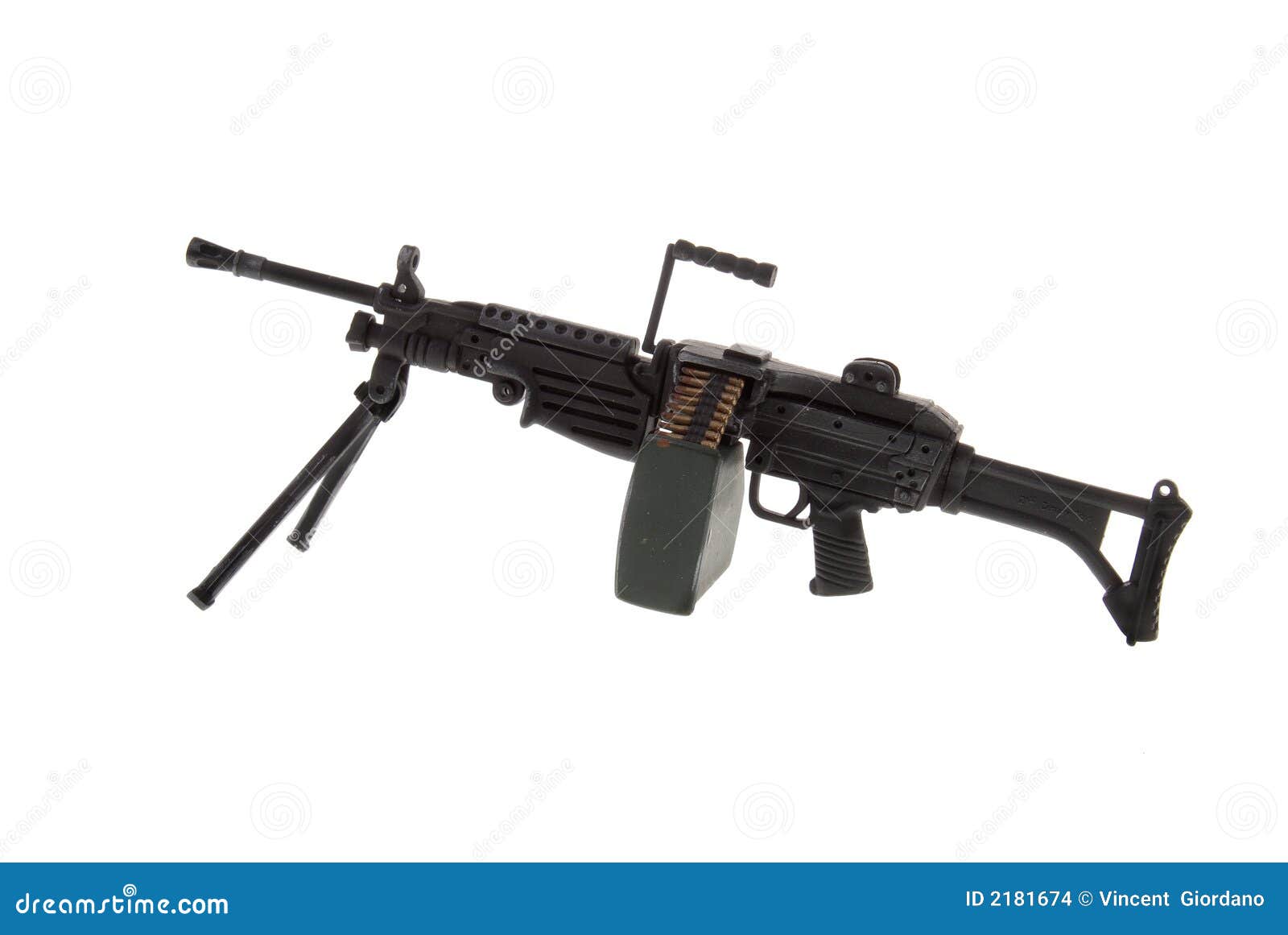 Toy heavy machine gun stock photo. Image of fight, russia - 2181674