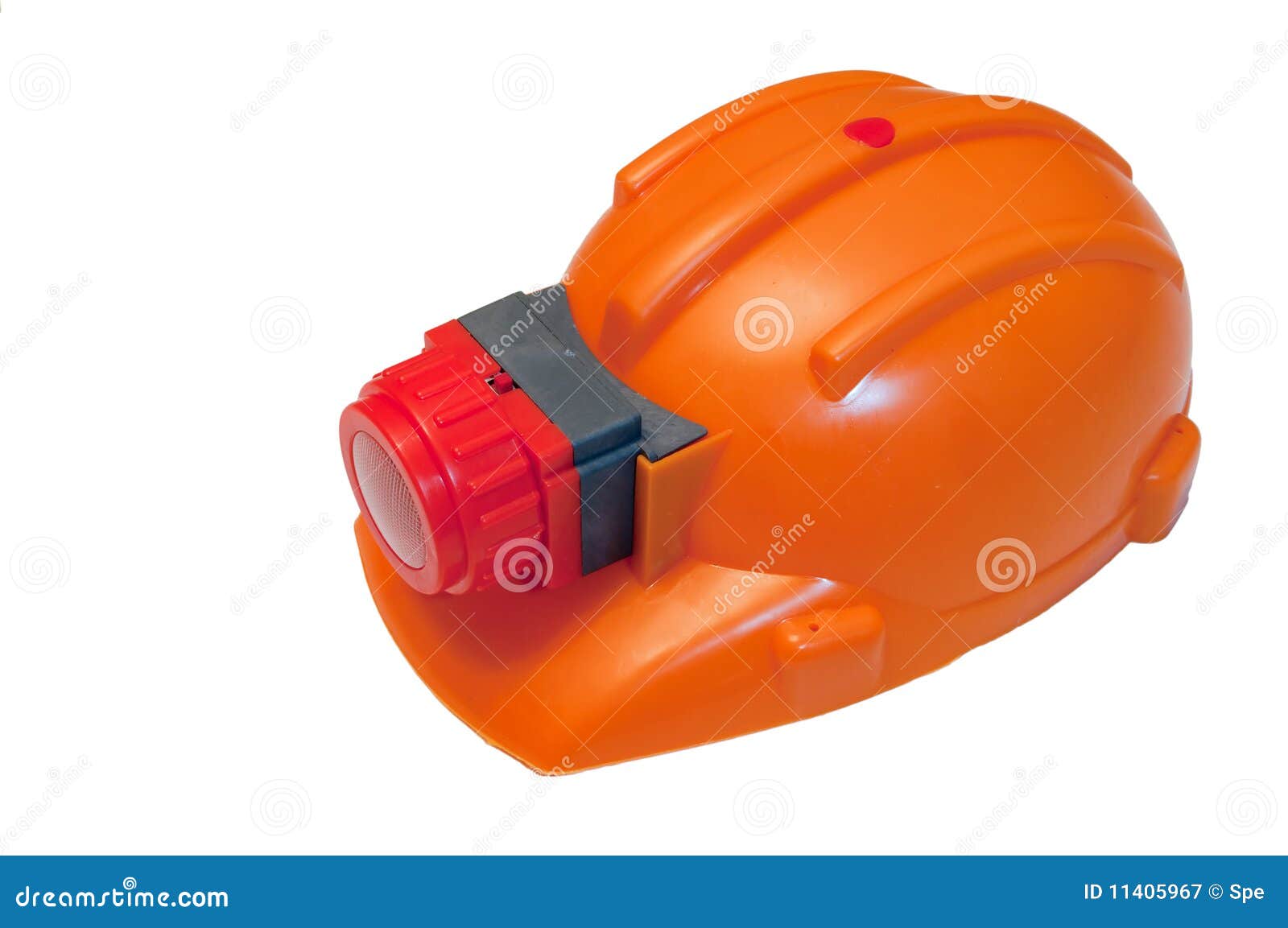 Toy helmet with lantern stock image. Image of beautiful - 11405967