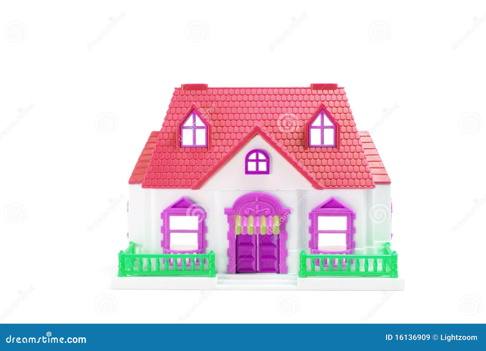 Toy House stock image. Image of amusement, plastic, play - 16136909