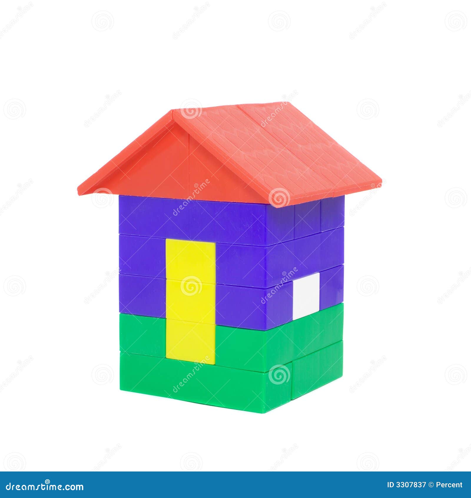 Toy house stock image. Image of child, macro, building - 3307837