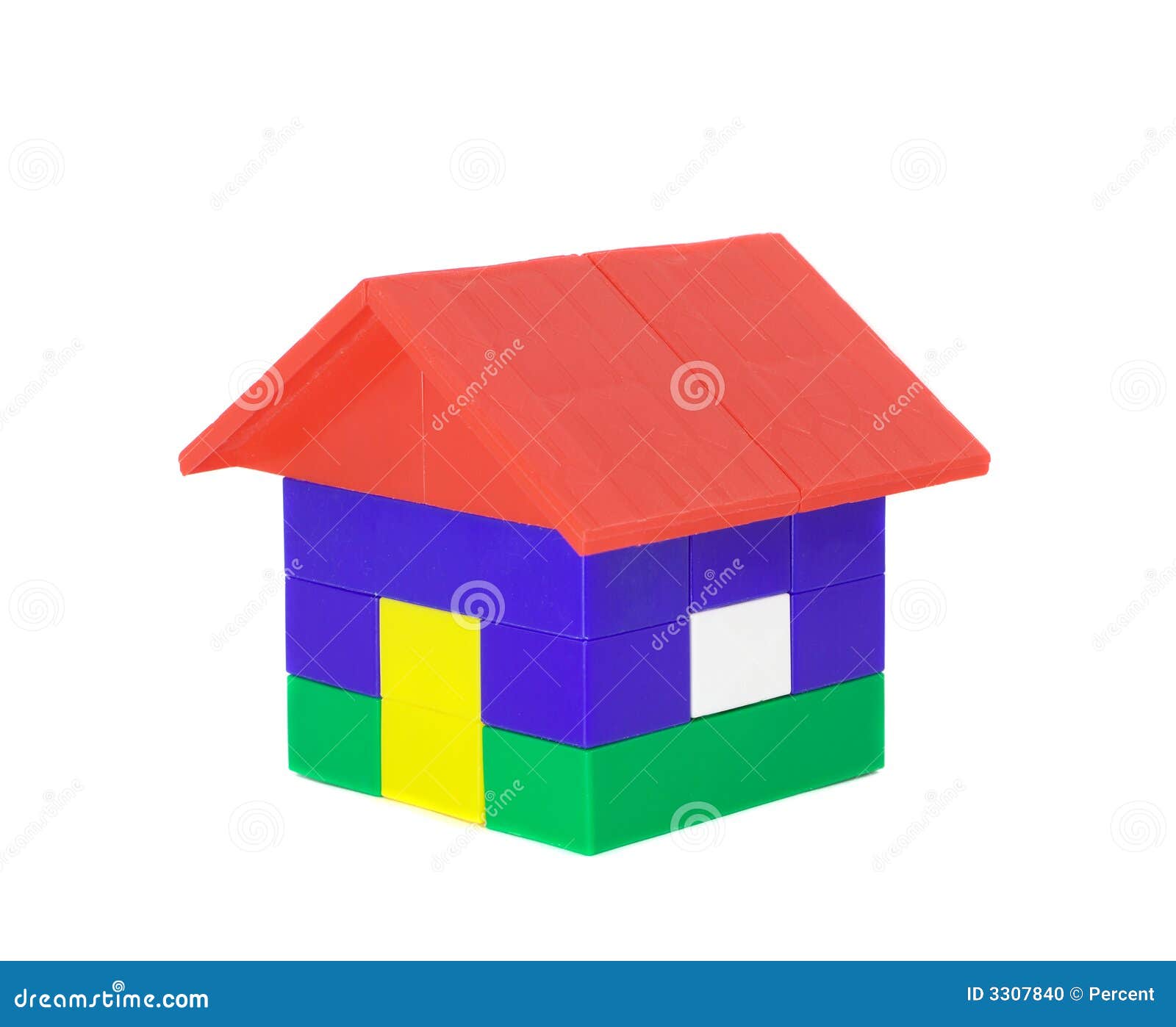 Toy house stock photo. Image of childhood, colored, design - 3307840