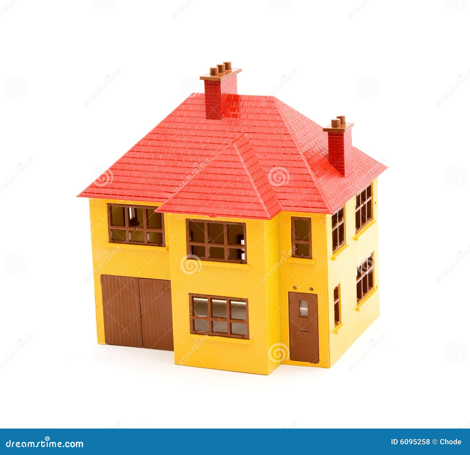 Toy house model stock photo. Image of property, reaslestate - 6095258