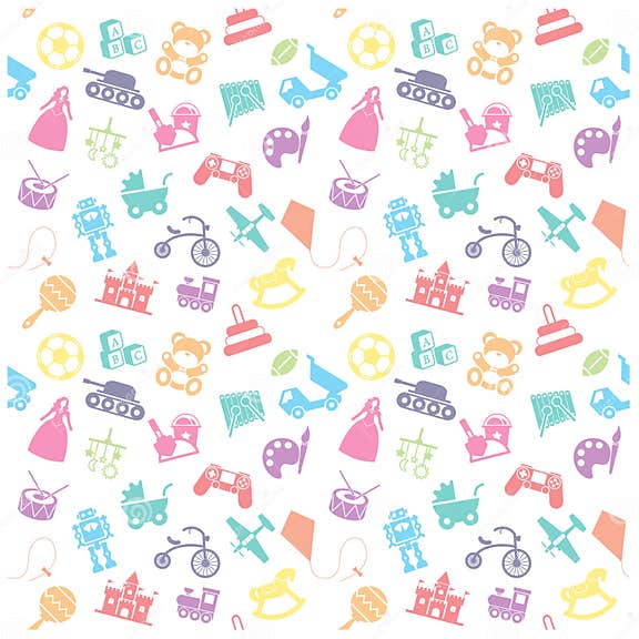 Toy icon and Background stock vector. Illustration of castle - 43860074