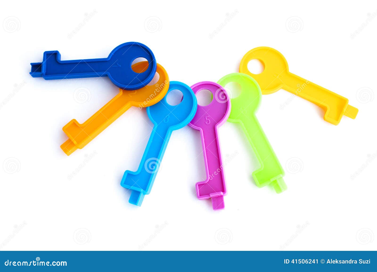 Toy keys stock image. Image of gift, keyring, learning - 41506241