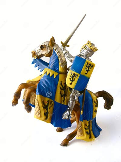 Toy knight stock photo. Image of ammunition, history, ages - 7413834