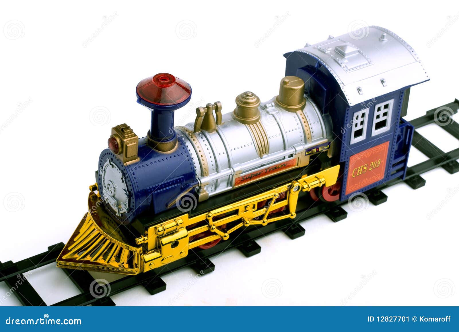 Toy locomotive stock image. Image of isolated, steam - 12827701