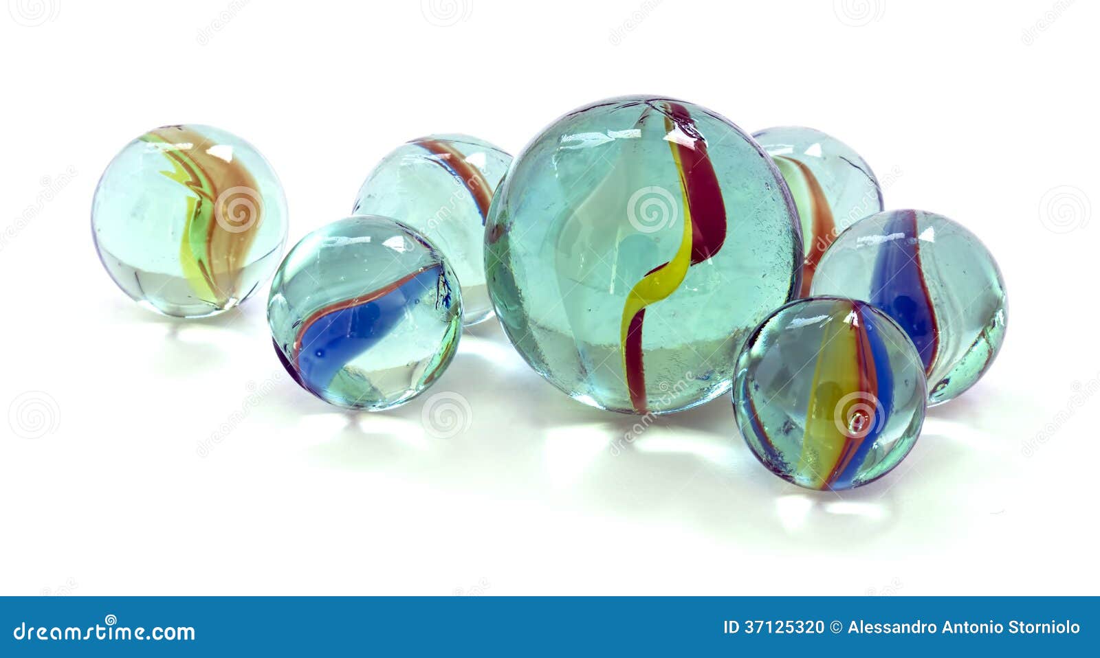 Toy Marbles Stock Photo - Image: 37125320
