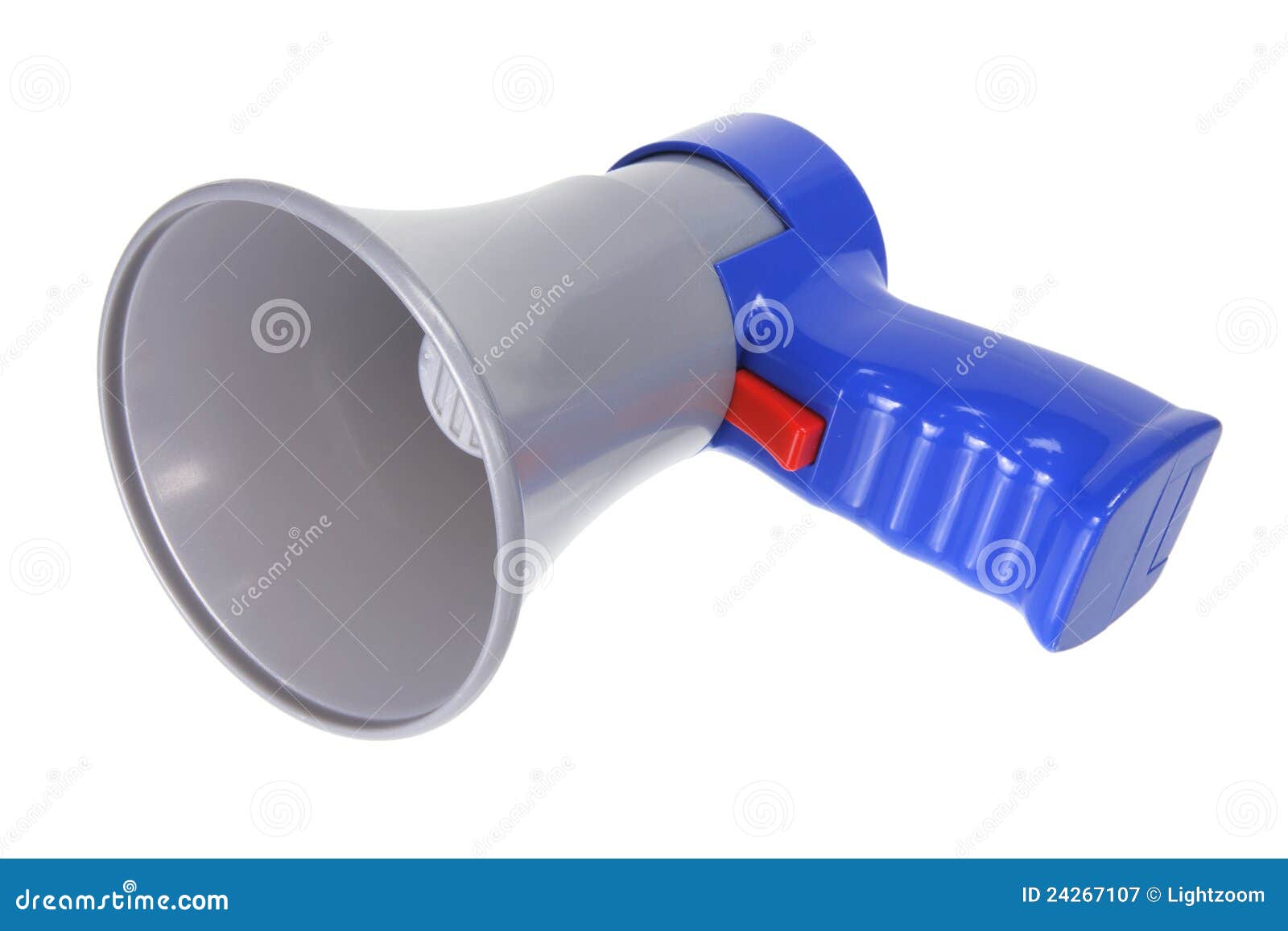Toy Megaphone stock image. Image of speaker, still, studio - 24267107
