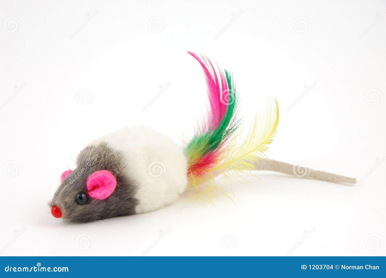 Toy mouse stock photo. Image of furry, colorful, isolated - 1203704