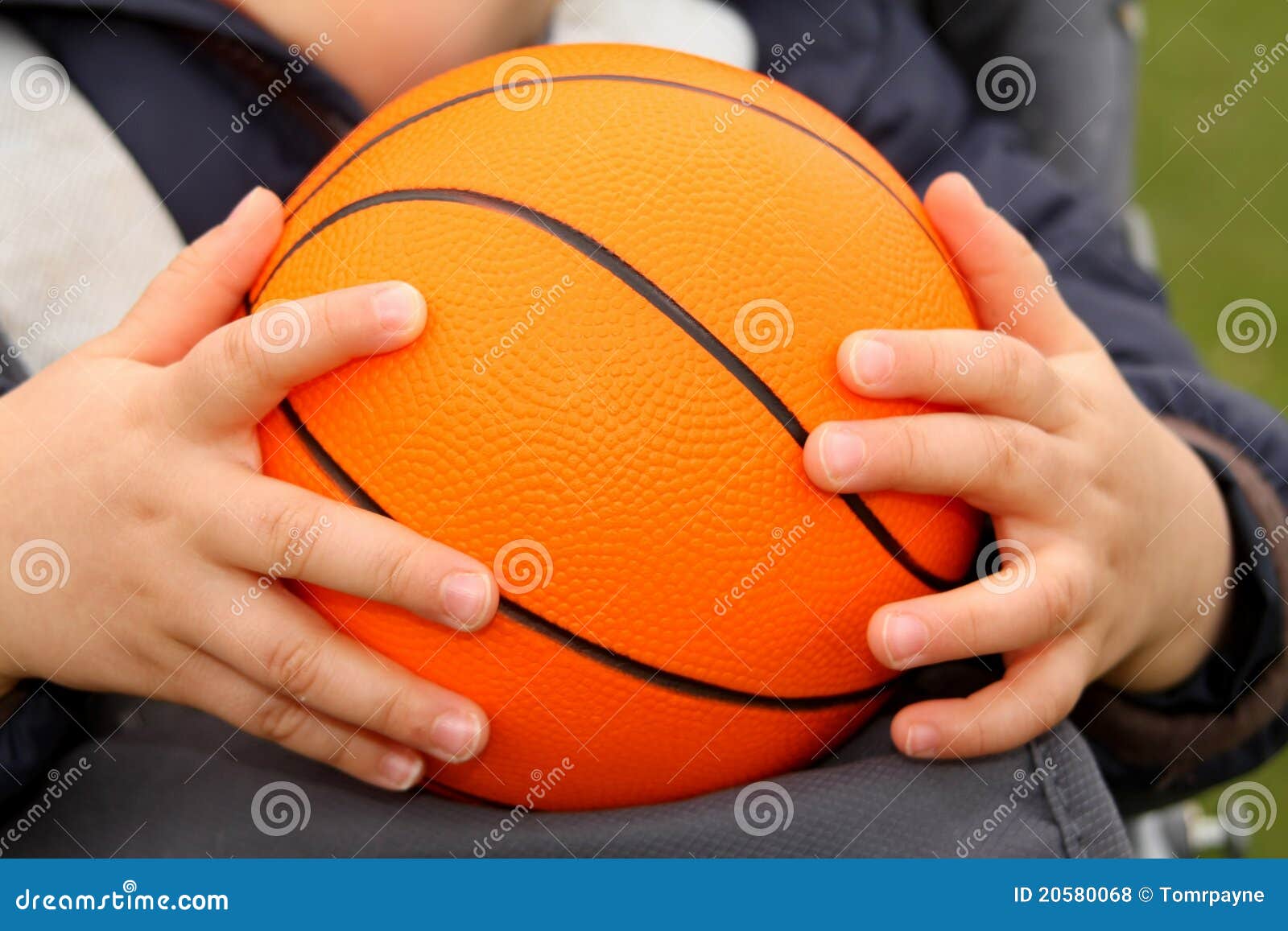Toy Orange Ball stock photo. Image of play, holding, small - 20580068