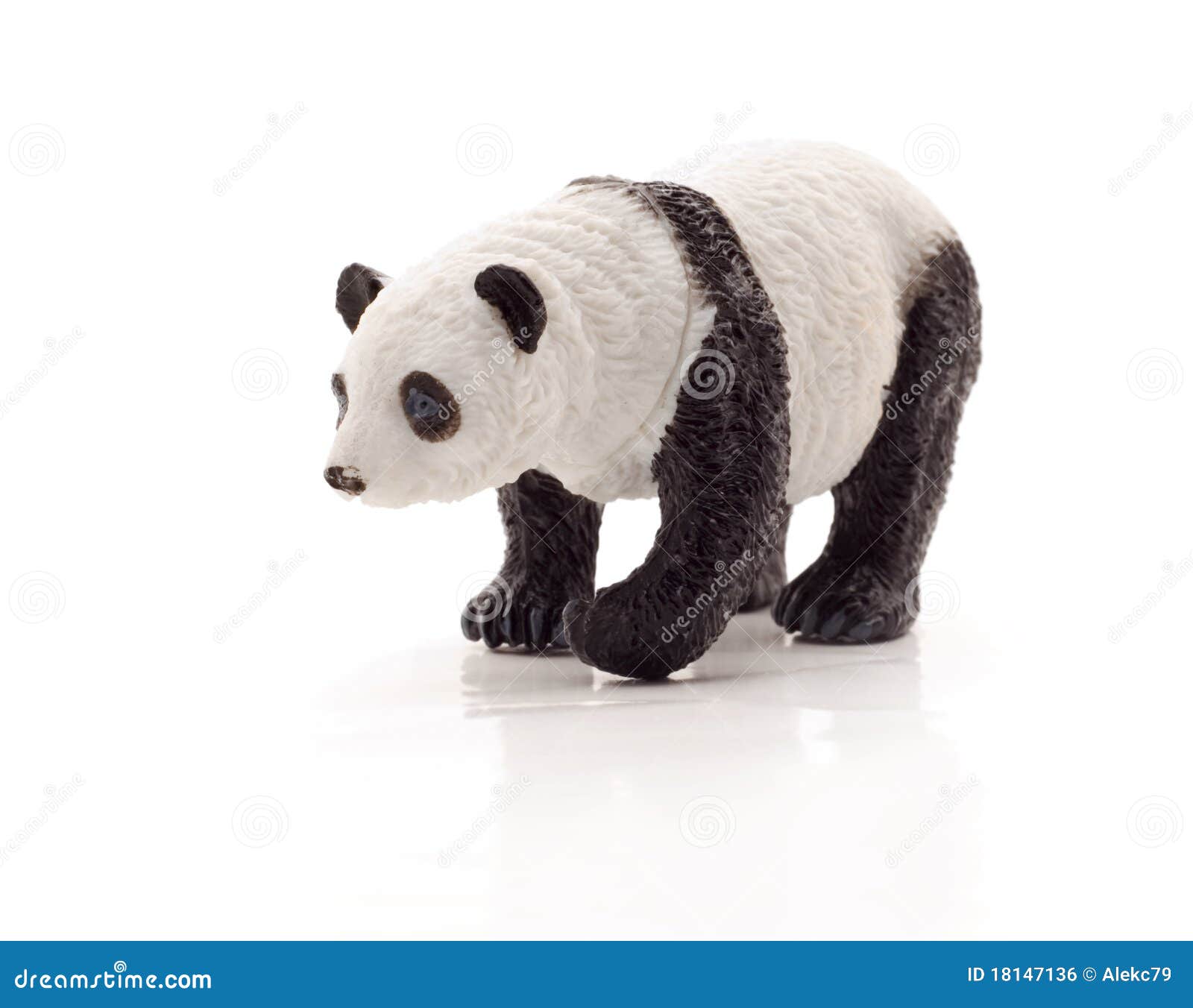 Toy panda bear isolated stock photo. Image of nobody - 18147136