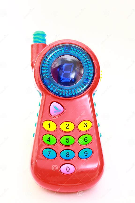 Toy Phone stock photo. Image of buttons, colorful, youth - 15651234