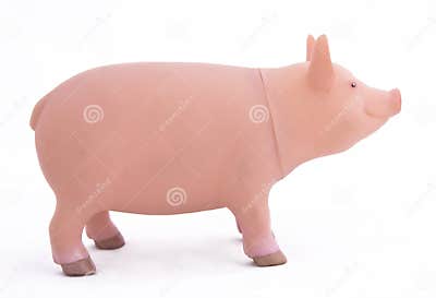 Toy Pig stock photo. Image of profile, play, playable - 8458704