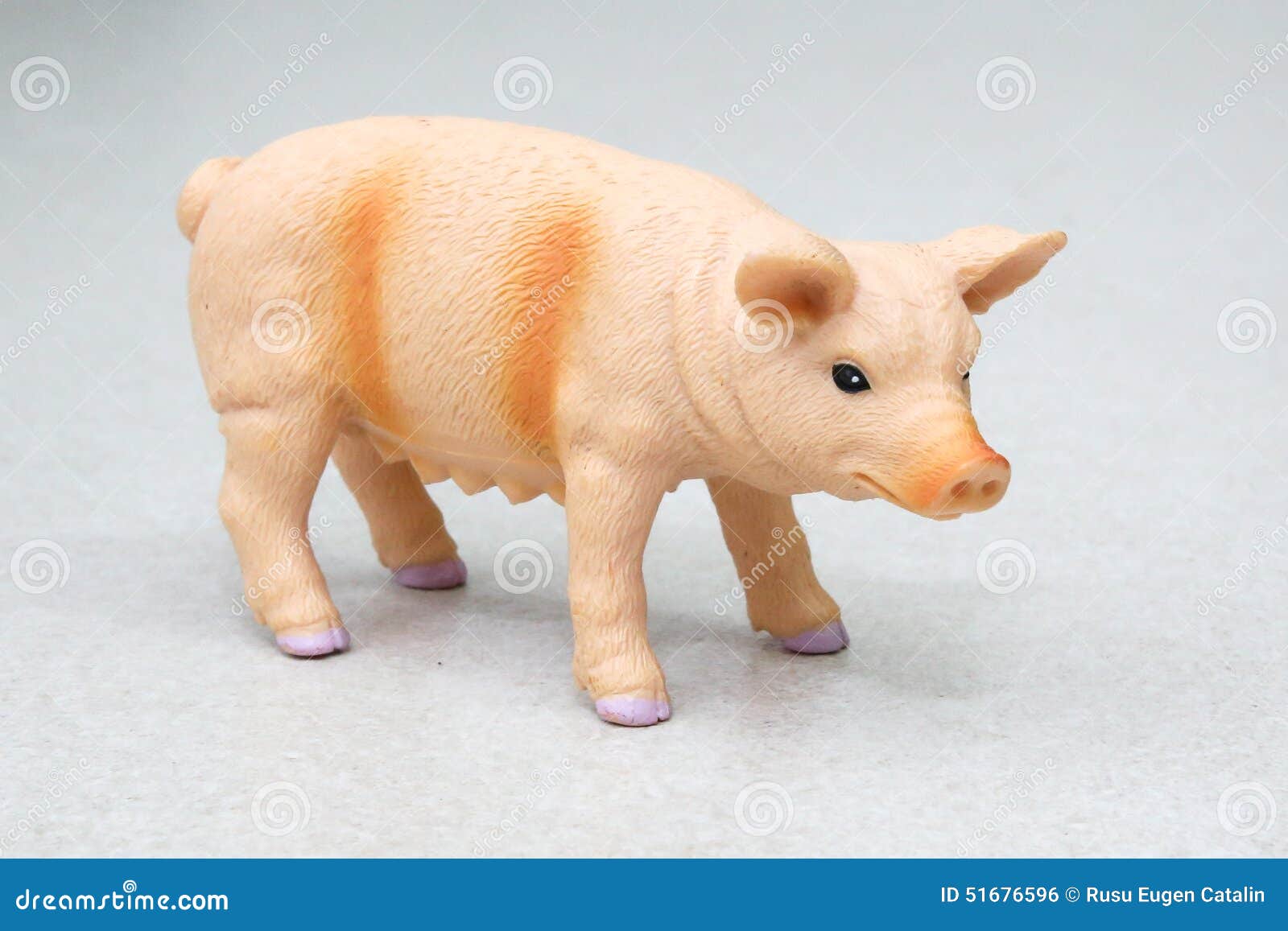 Toy pig stock photo. Image of plastic, sympathetic, nice - 51676596