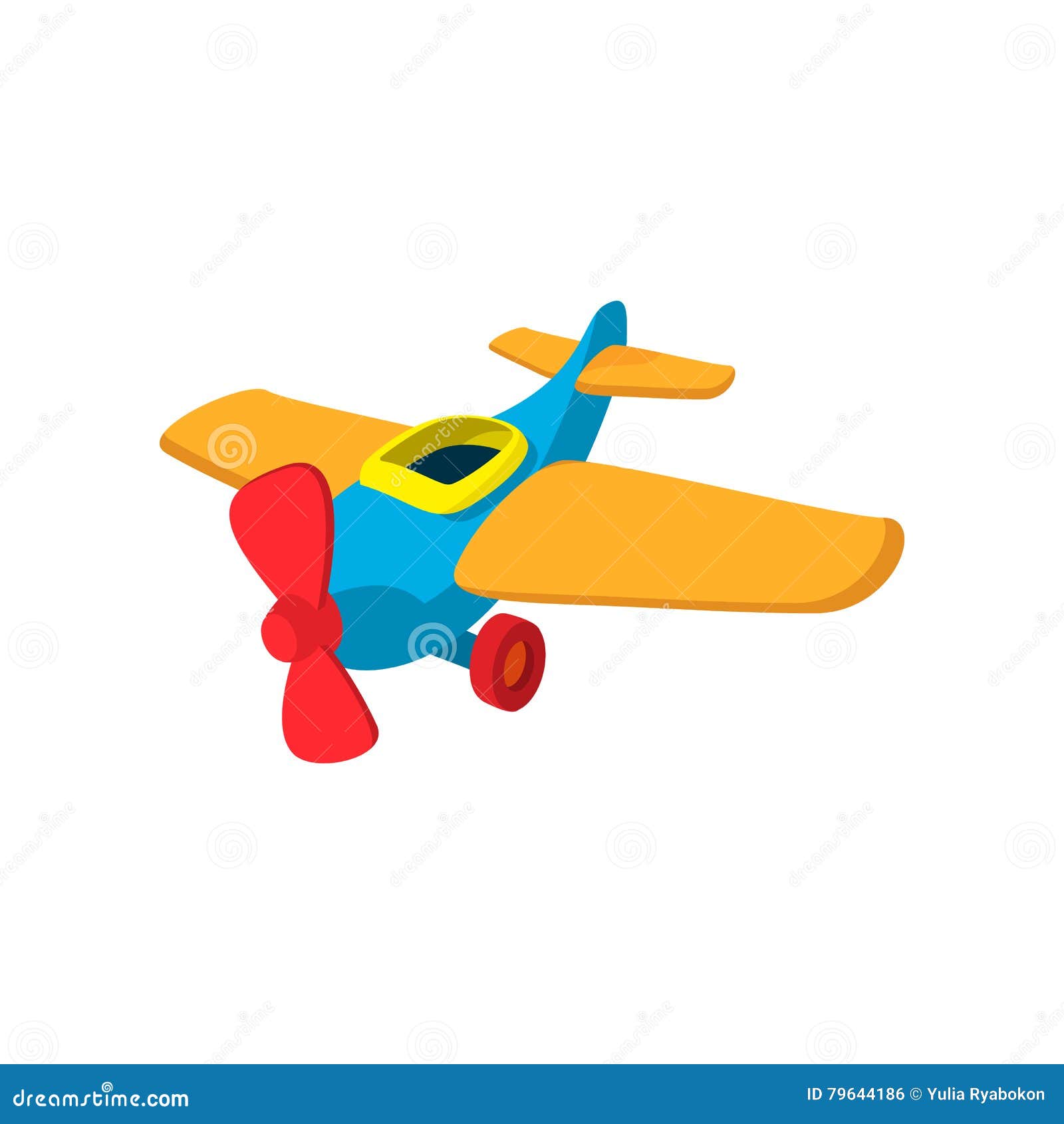 Plane Cartoon Illustration | CartoonDealer.com #163970069