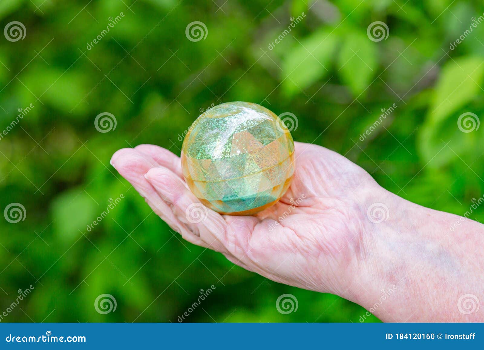 Toy Plastic Magic Ball for Games Stock Photo - Image of imagination ...