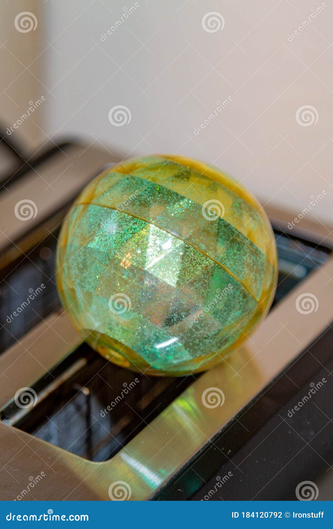 Toy Plastic Magic Ball for Games Stock Photo - Image of vision ...