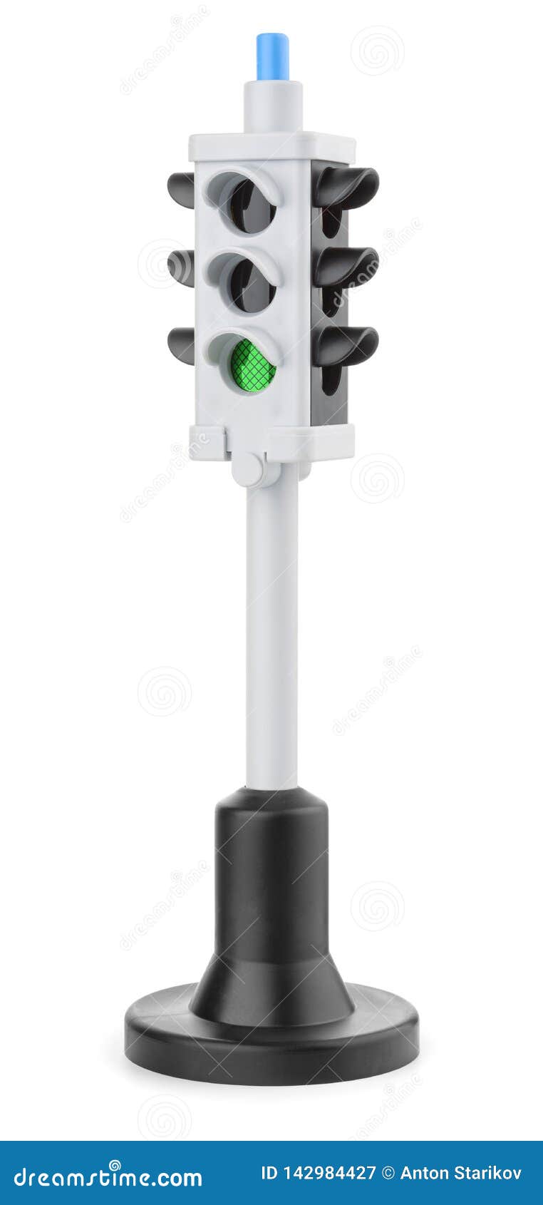 Toy plastic traffic light stock image. Image of safety - 142984427