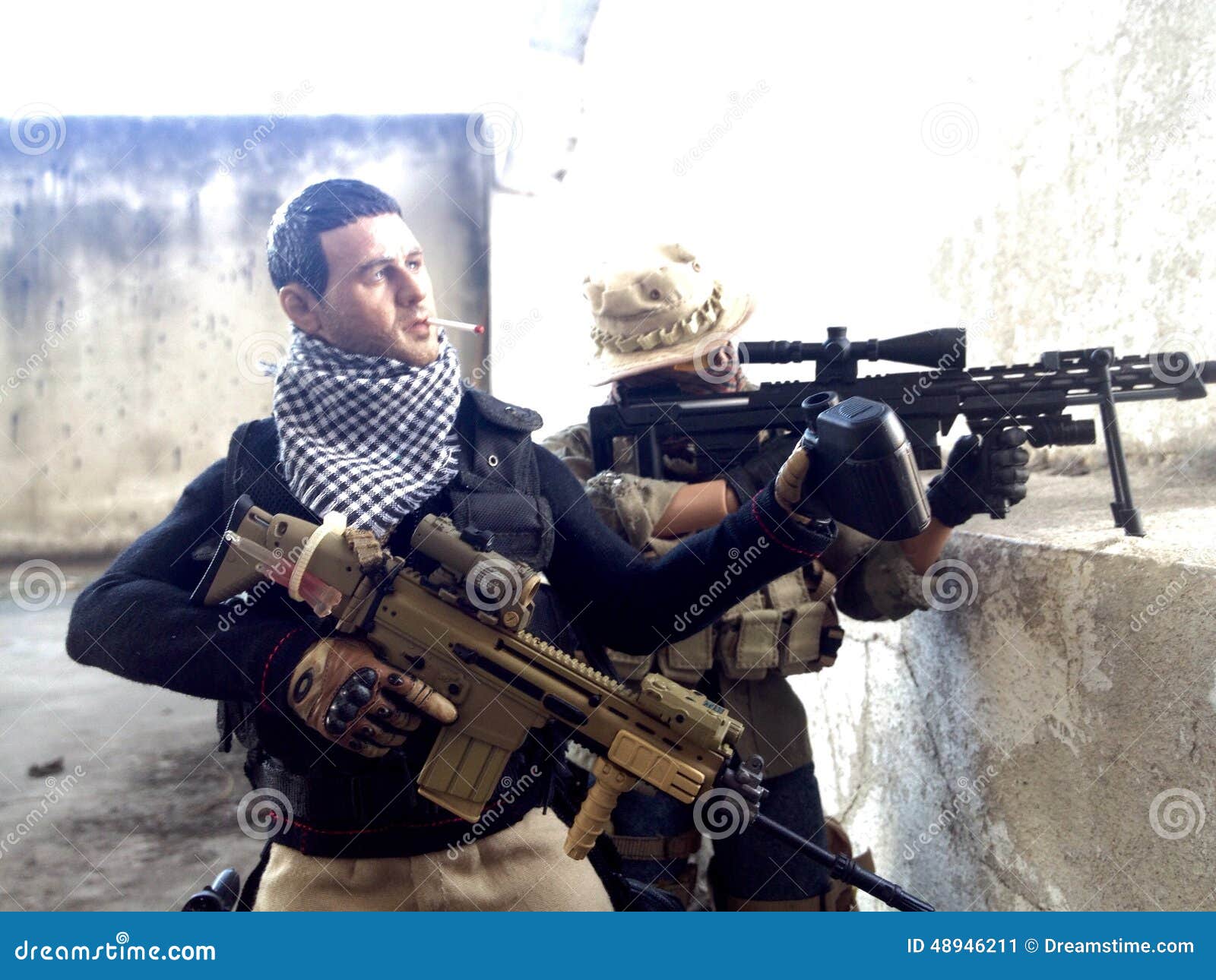 Toy PMC 1/6 editorial photo. Image of miniature, barret - 48946211