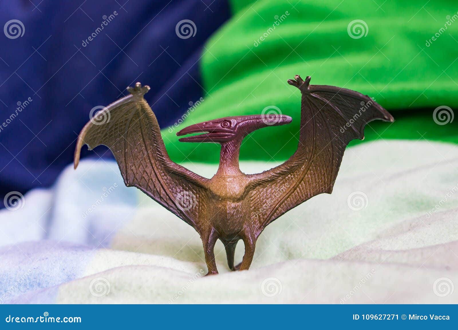 Toy pteranodon stock image. Image of prehistoric, creature - 109627271
