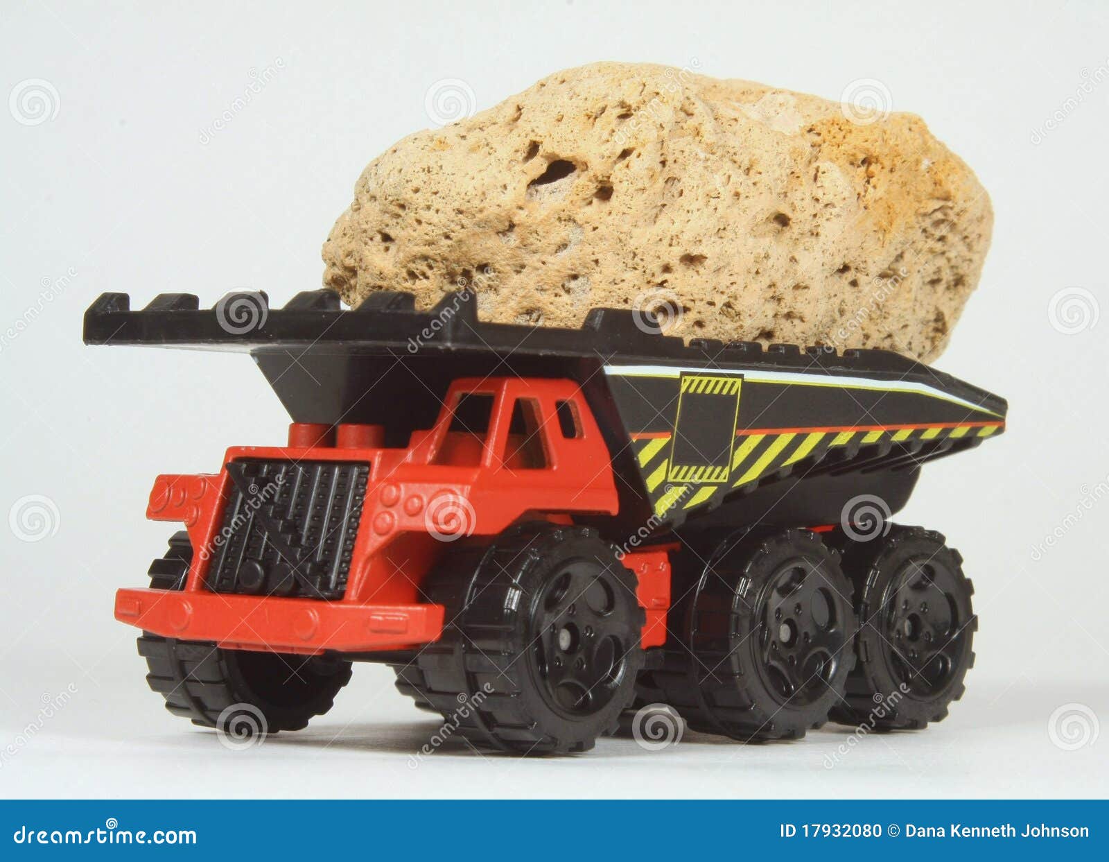 Toy Quarry Truck with load stock photo. Image of wheels - 17932080