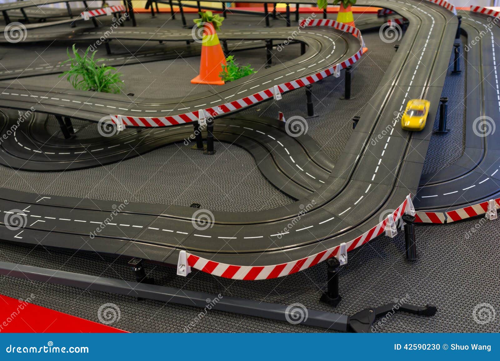 Toy race track stock photo. Image of racetrack, childhood - 42590230