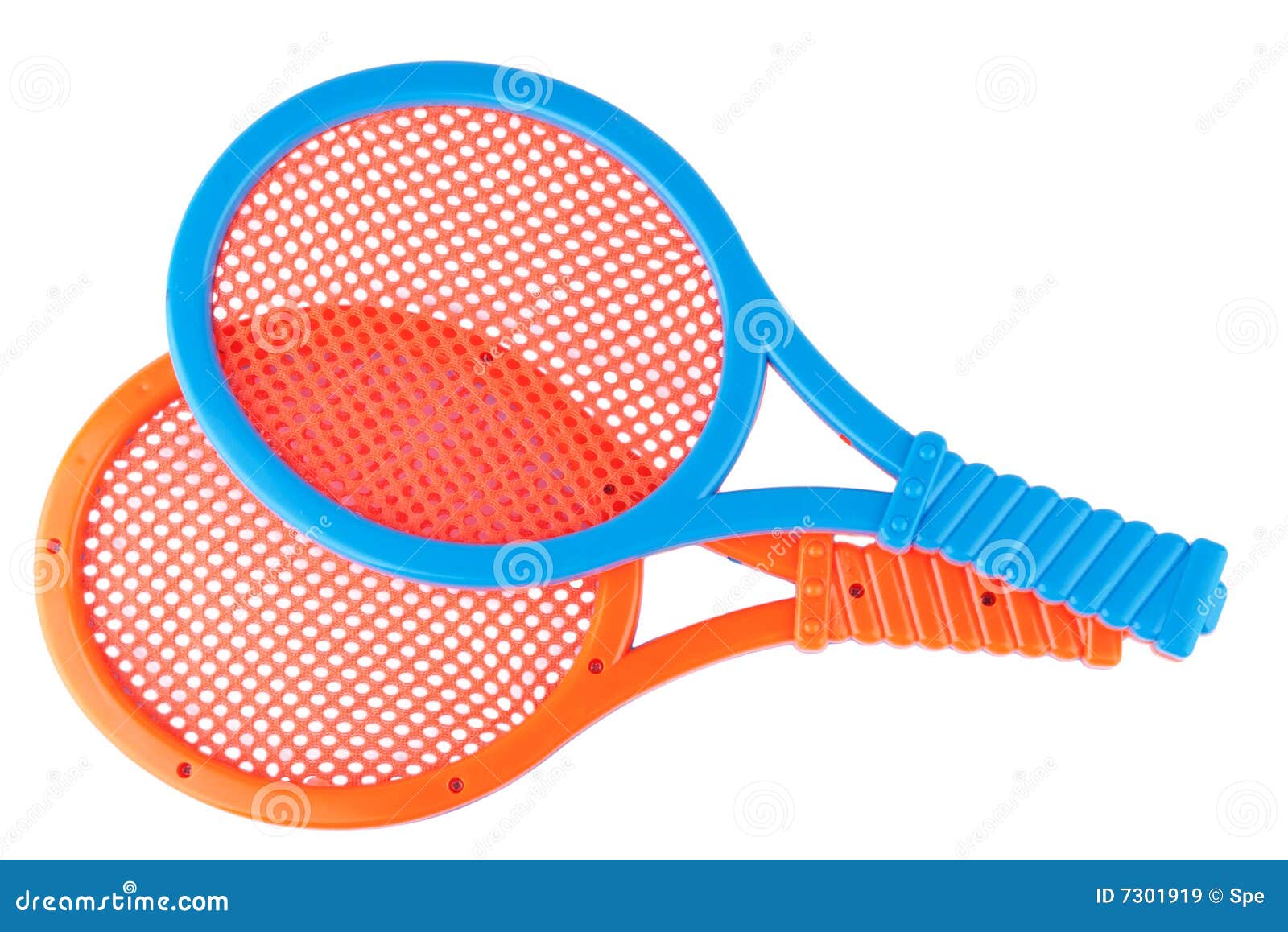 Toy rackets stock image. Image of multicolored, healthy - 7301919