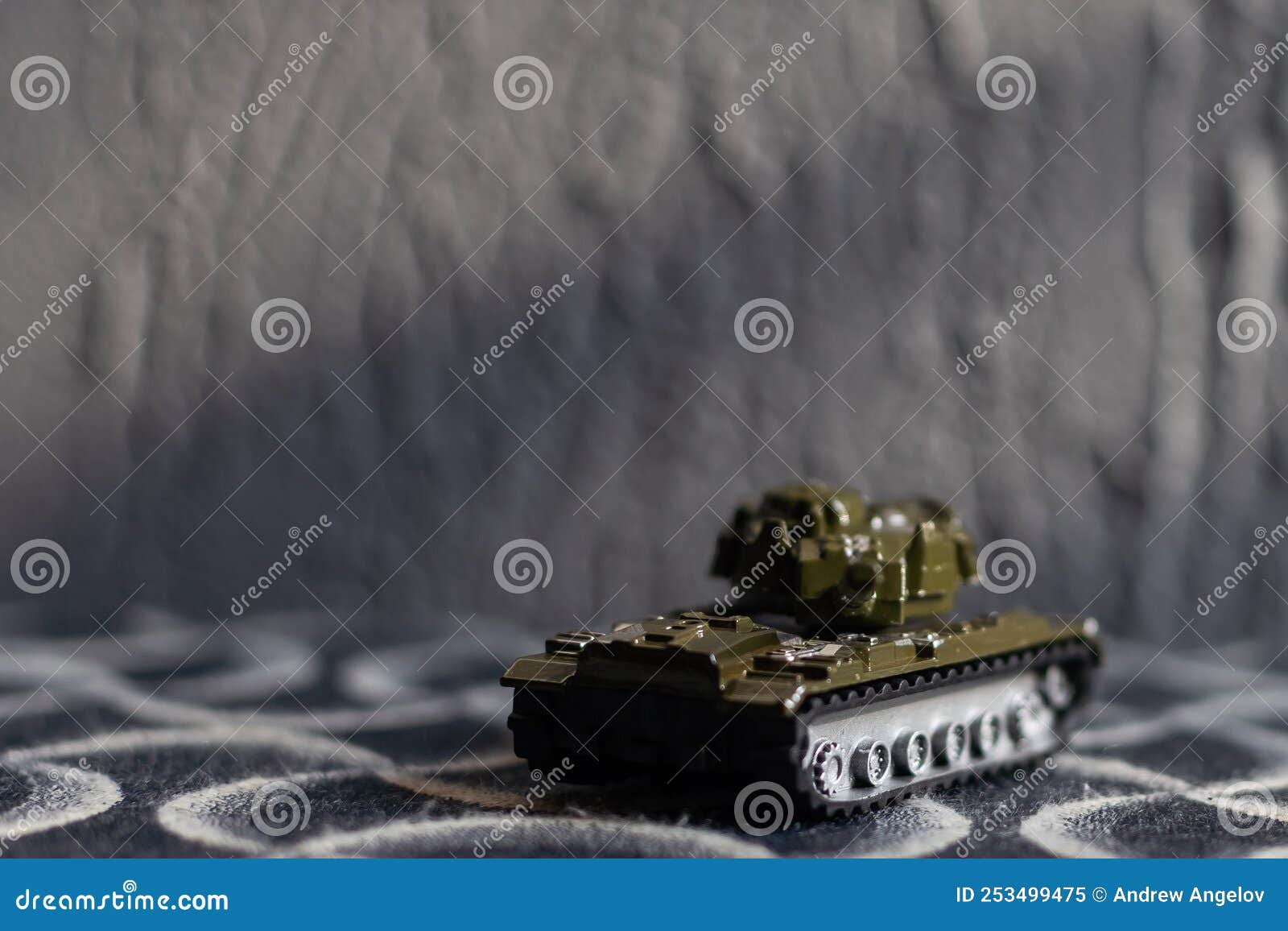 Toy RC Model Tank of the Second World War Stock Image - Image of kill ...
