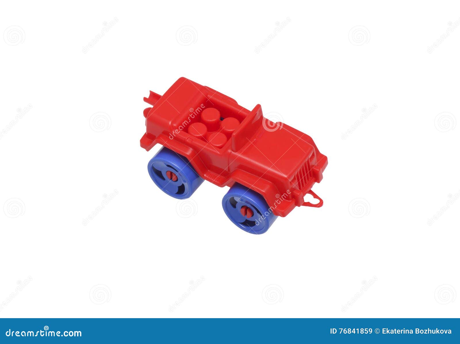 Toy red car. stock image. Image of construction, face - 76841859