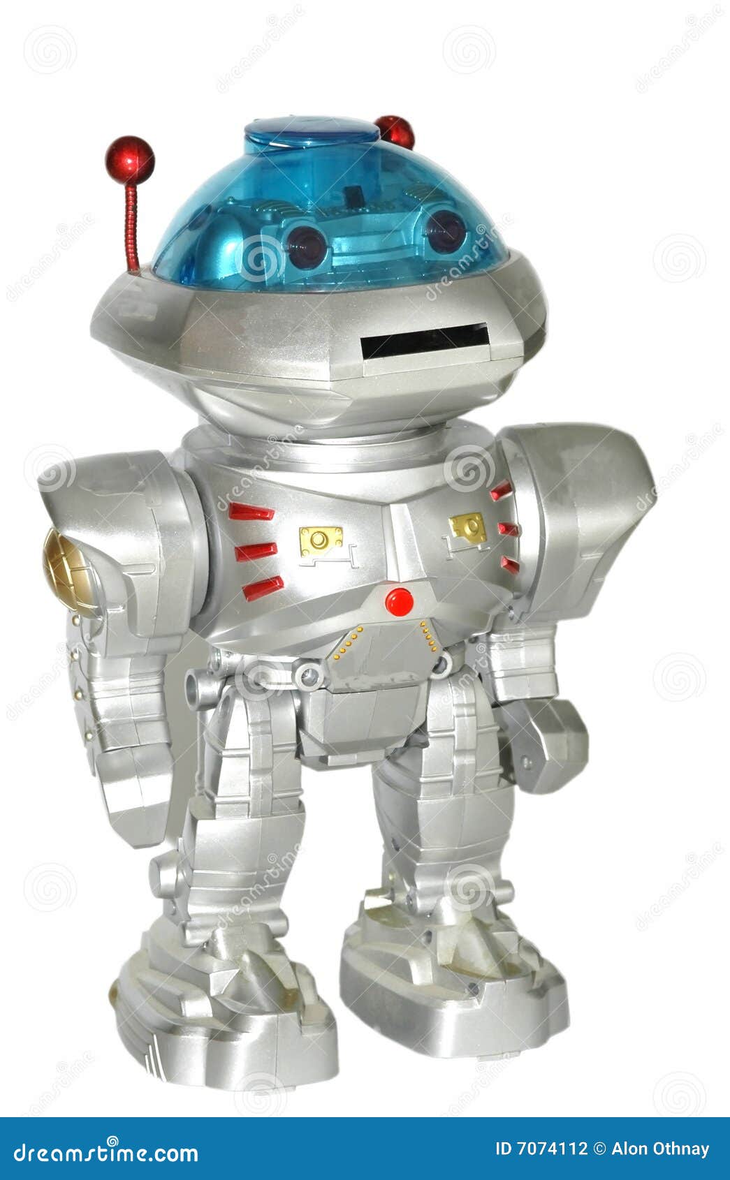 Toy robot stock photo. Image of high, walk, robot, small - 7074112