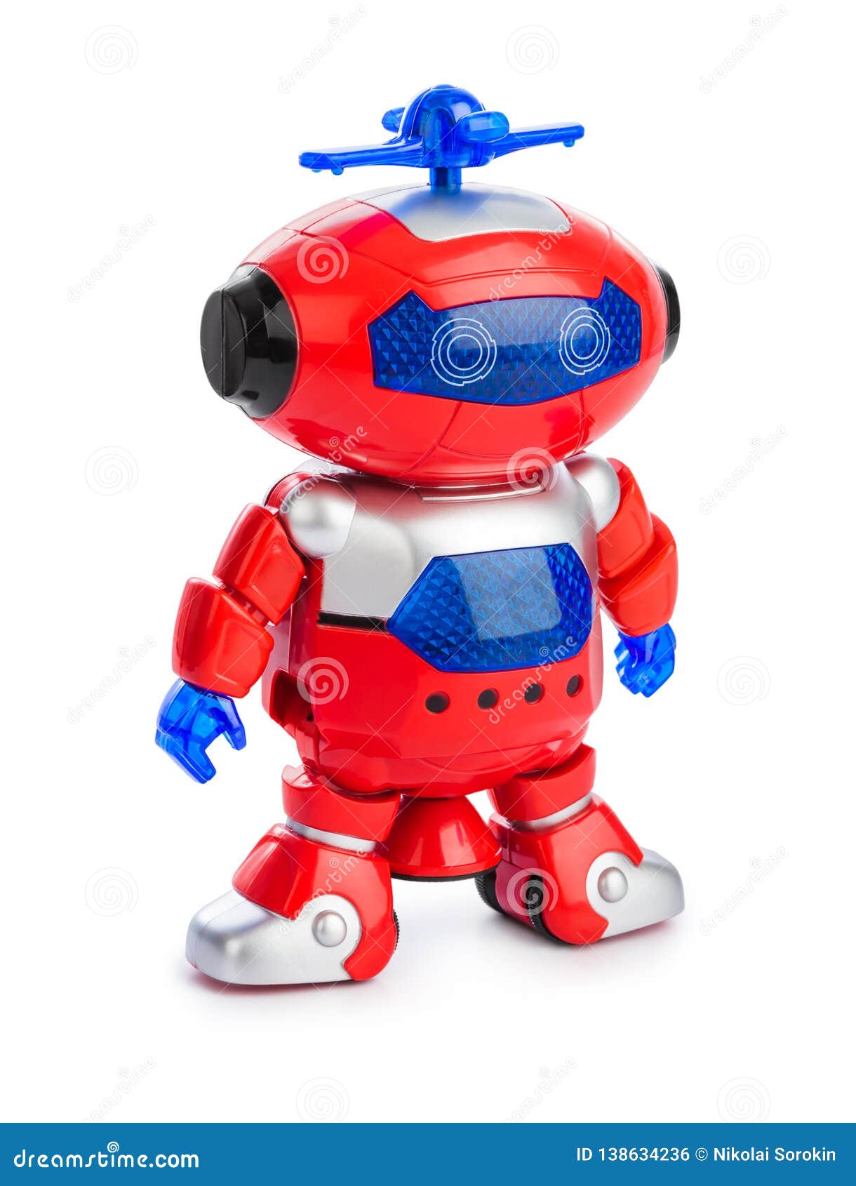 Toy robot stock photo. Image of automation, classic - 138634236