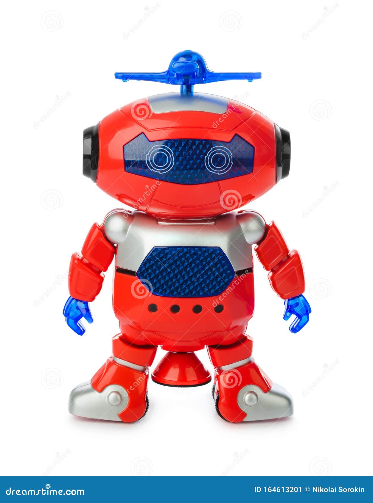 Toy robot stock image. Image of model, machine, development - 164613201