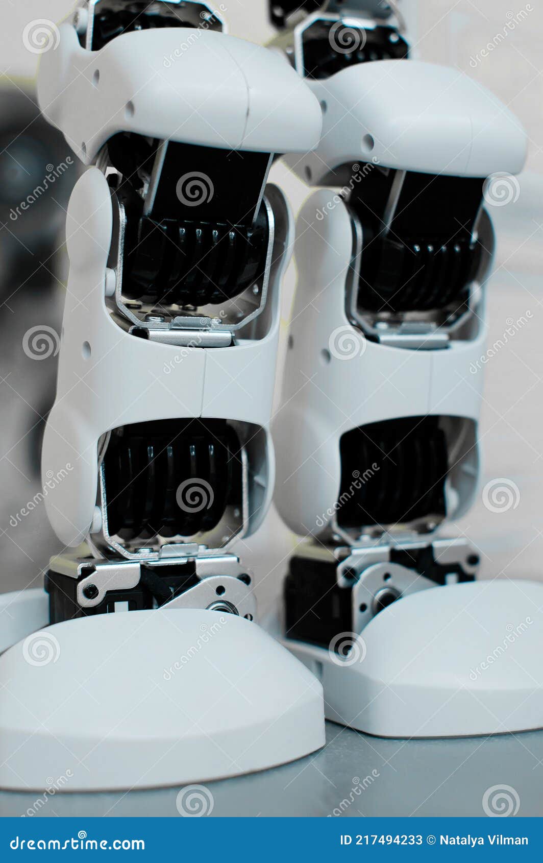 Toy Robot Legs. Future Concept Stock Image - Image of cyborg ...
