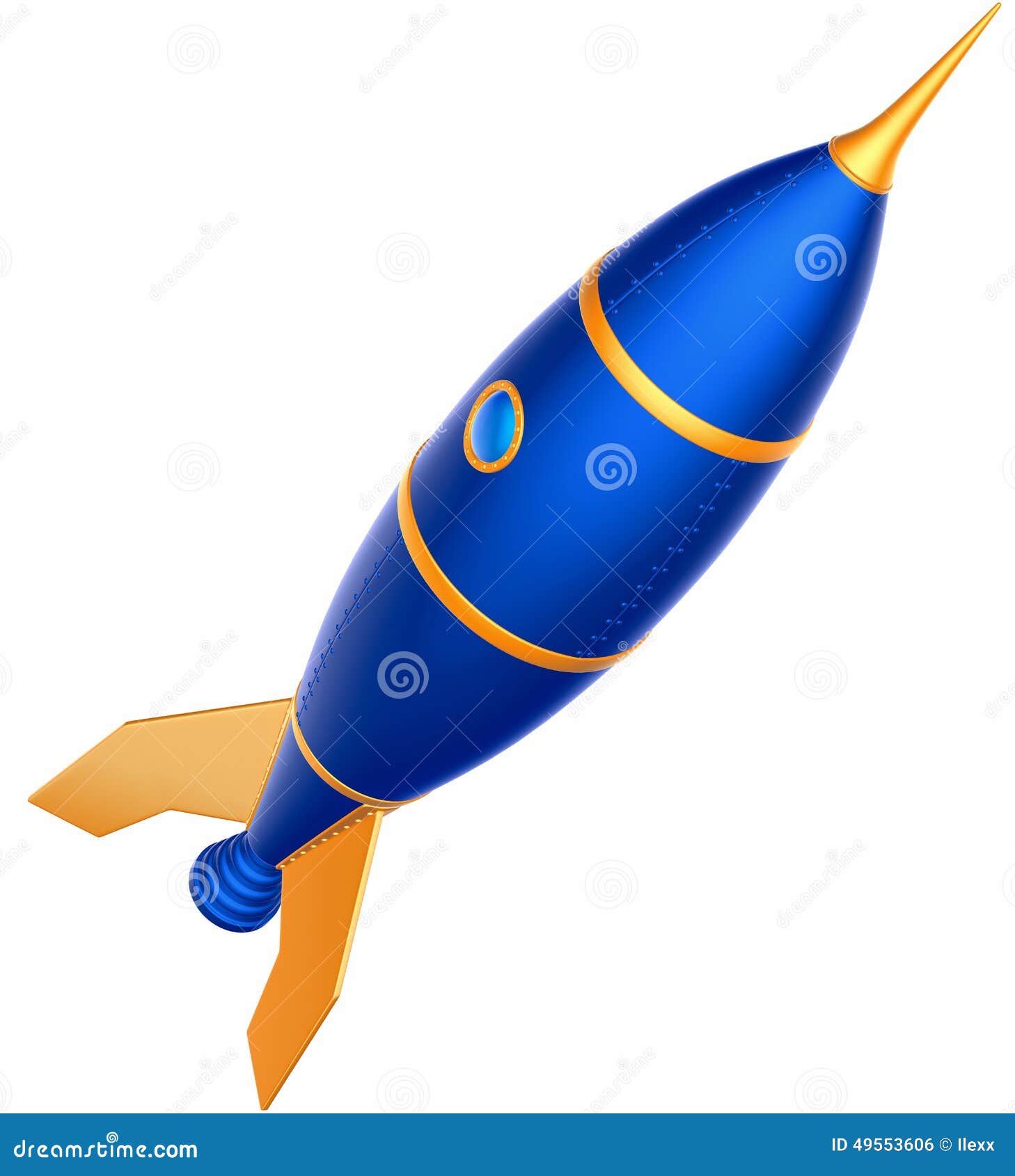 Toy rocket stock illustration. Illustration of spaceship - 49553606