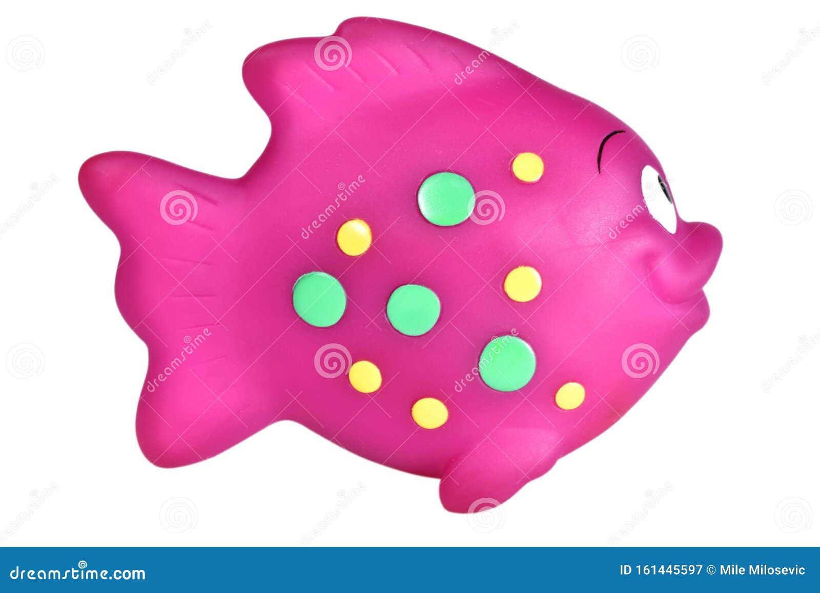 Toy Rubber Fish for the Bathroom Stock Image - Image of isolated, child ...